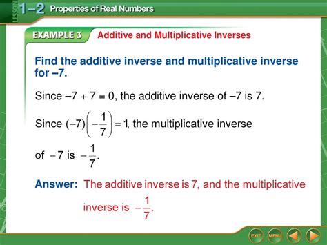 properties of real numbers ppt download