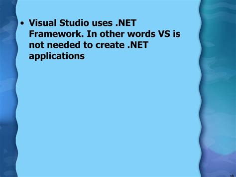 PPT NET FRAMEWORK PowerPoint Presentation Free Download ID