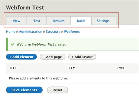 Webforms Princeton Site Builder
