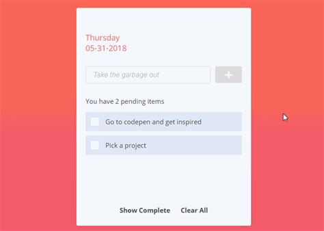 A Simple Todo List In Vuejs With Localstorage