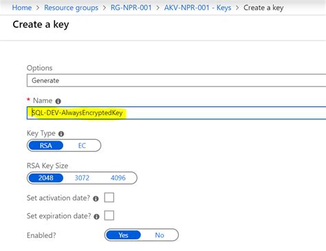 Securing Xdb Data With Azure Key Vault And Sql Always Encrypted Part 1 Standard Values