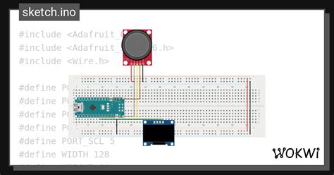 Teste Joystick Wokwi Esp32 Stm32 Arduino Simulator