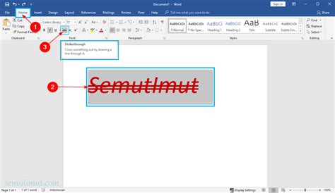 Cara Mencoret Tulisan Di Excel Beinyu Com