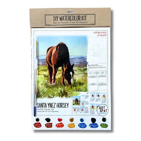 Learn To Watercolor Paint Diy Watercolor Painting Kits