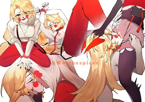 Charlie Morningstar And Vaggie Hazbin Hotel Drawn By Watthespices