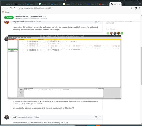 Too Small On Linux HiDPI Problem Issue 29 Prati0100 Git Gui GitHub