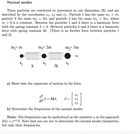 How Do You Derive And Analyze The Matrix For 3 Coupled Oscillators