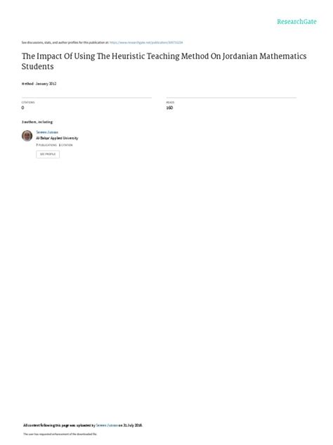 heuristic method pdf analysis of variance experiment