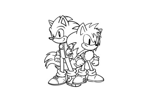 Coloriage Sonic 100 Dessins Sonic Gratuit à Imprimer