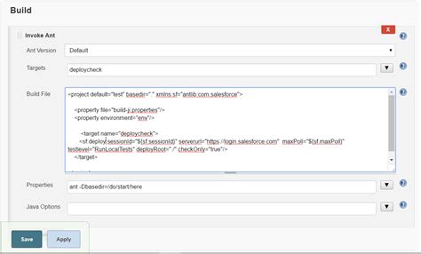 Unable To Select The Ant Build File In The Jenkins Stack Overflow