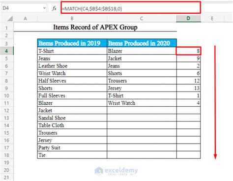 How To Sort Two Columns In Excel To Match Both Exact And Partial Match