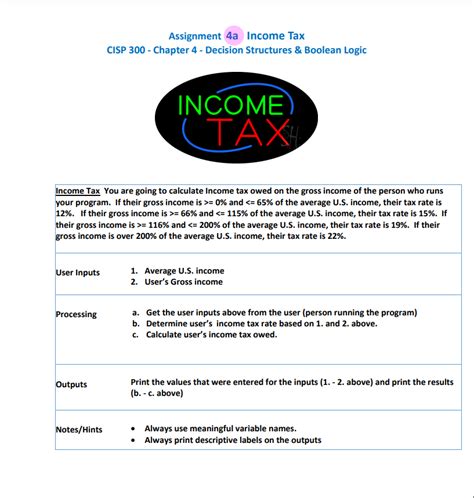 Solved Income Tax You Are Going To Calculate Income Tax Owed Chegg