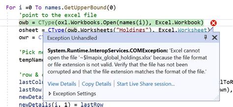 Cannot Rename Excel File Stack Overflow