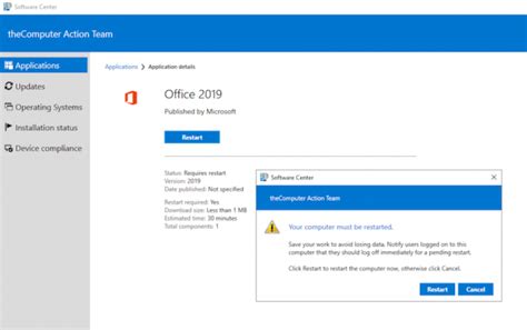 Using Software Center To Install Update Packages Computer Action Team