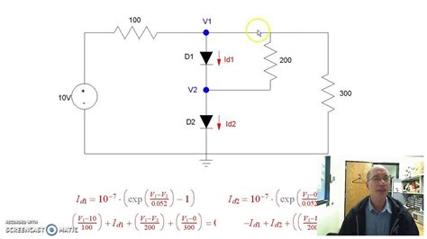 Matlabs Function Fminsearch To Solve Nonlinear Circuits Youtube