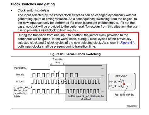 solved stm32h7 uart teack forever after clock switch