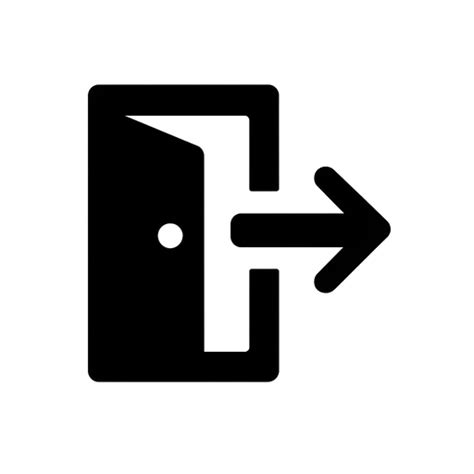 Logout Exit Signout Door Leave Session Icon Download On Iconfinder