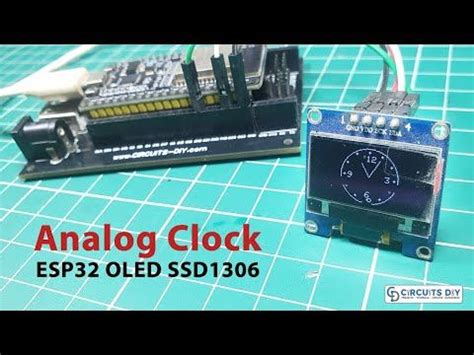 In This Project We Re Gonna Build An ESP Analog Clock With An NTP Server S Help And Display
