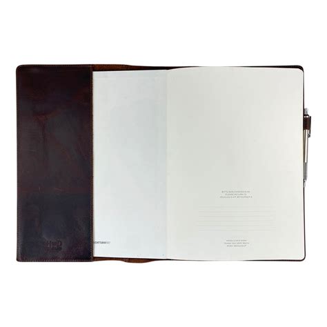 Leuchtturm A4 Notebook Hard Cover — Stockyard X The Leather Store