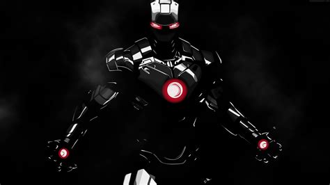 4k Animated Wallpaper Marvel Iron Man Black Suit Desktophut