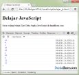 Mengenal Tipe Data Dan Operator Angka Number JavaScript Duniailkom