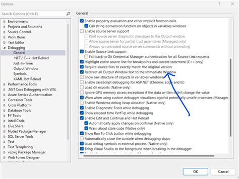 Asp Net Easy Writeline For Debugging In Visual Studio Stack Overflow