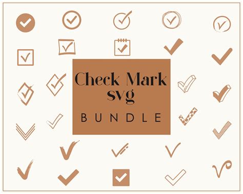 Check Mark Svg Tick Mark SVG PNG Vector Check Marks Silhouette Checks SVG Check Box Check