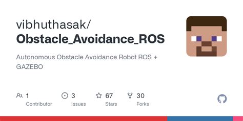 Github Vibhuthasakobstacleavoidanceros Autonomous Obstacle