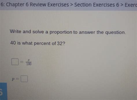Solved 6 Chapter 6 Review Exercises Section Exercises 6 6 •exerc