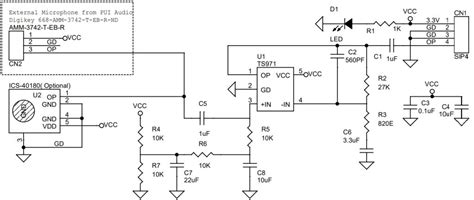 Pre Amplifier For Mems Microphone Electronics Lab