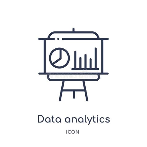 Linear Data Protection Icon From Gdpr Outline Collection Thin Line