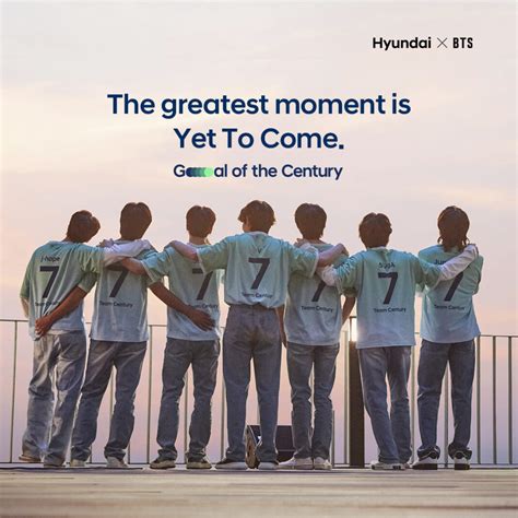 Bts “yet To Come” Reborn As Hyundai Version For The Goal Of The Century World Cup Campaign