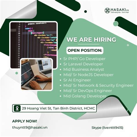 Hasaki Hasakituyendung Hasakicareer It Hasakivn