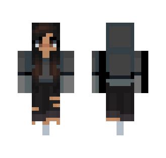 Download Cute Kawaii Hoodie Girl Minecraft Skin For Free