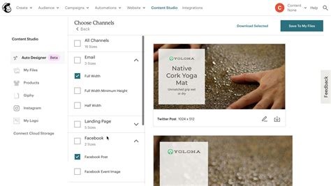 Mailchimps Design Tool Looks To Automate Branding Pcmag