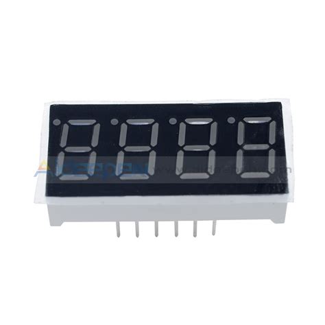 036inch 7 Segment 4 Digit Common Cathode 036 Red Led Digital Displa