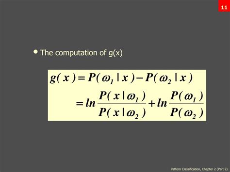 ppt chapter 2 part 2 bayesian decision theory sections 2 3 2 5