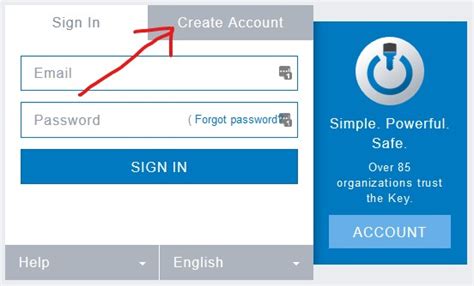 How Do I Create A New Account Key Support