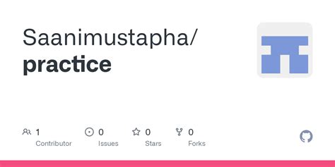 GitHub Saanimustapha Practice
