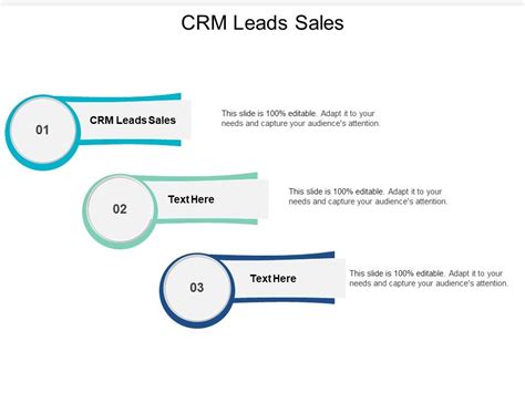 Crm Leads Sales Ppt PowerPoint Presentation Icon Deck Cpb
