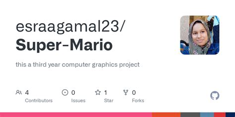 Github Esraagamal Super Mario This A Third Year Computer Graphics Project