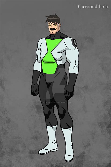 Powerstache Ben 10 X Invincible By Cicerondibuja On Deviantart