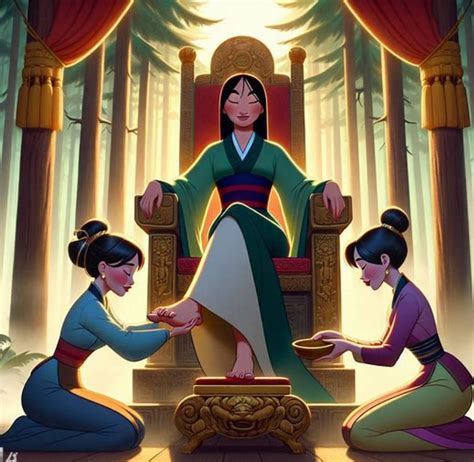 Anime Feet Fanart Friday Mulan Mulan