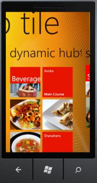 C Windows Phone Tiles In App Stack Overflow