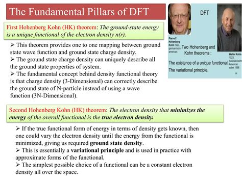 Basics Of Density Functional Theory Pptx