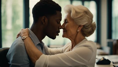 Penetration At Work Olga 70 And Omar 19 By Nordicblondeaddict On