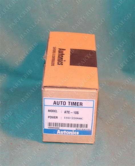 Autonics Ate 10s Auto Analog Timer Relay 110 220vac New