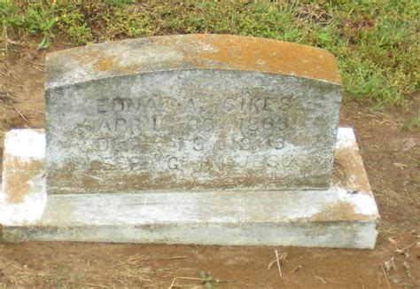 Edna Dora Rolen Sikes 1866 1946 Memorial Find A Grave