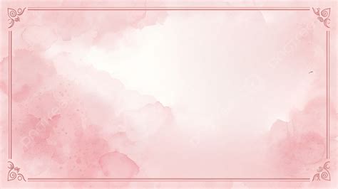 파워 포인트 배경 소프트 핑크 색조 프레임 파워 포인트 배경 수채화 배경 일러스트 및 사진 무료 다운로드 Pngtree