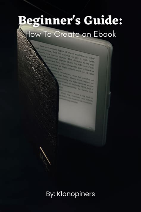 Beginner S Guide To Make An Ebook
